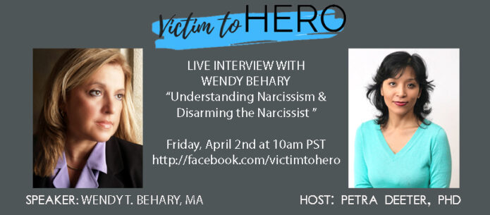 April 2nd: Understanding Narcissism & Disarming the Narcissist – with ...